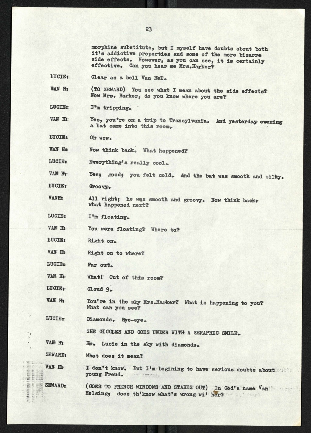 Dracula (1984-1985) : Stages of Half Moon