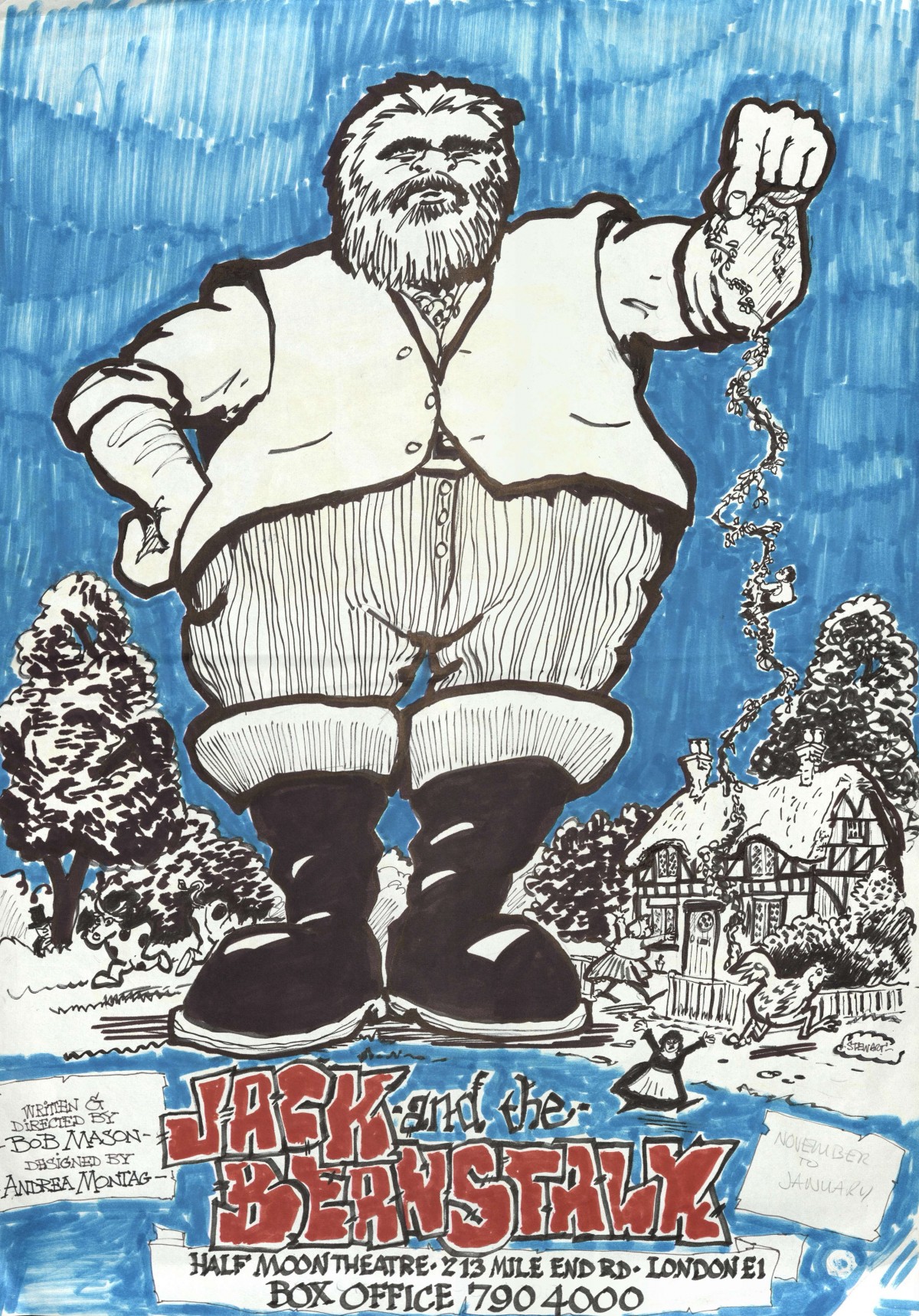 Jack and the Beanstalk (1987) : Stages of Half Moon