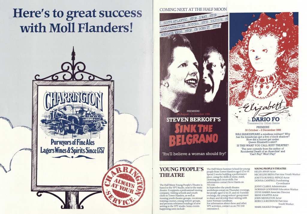 Moll Flanders (1986) : Stages of Half Moon