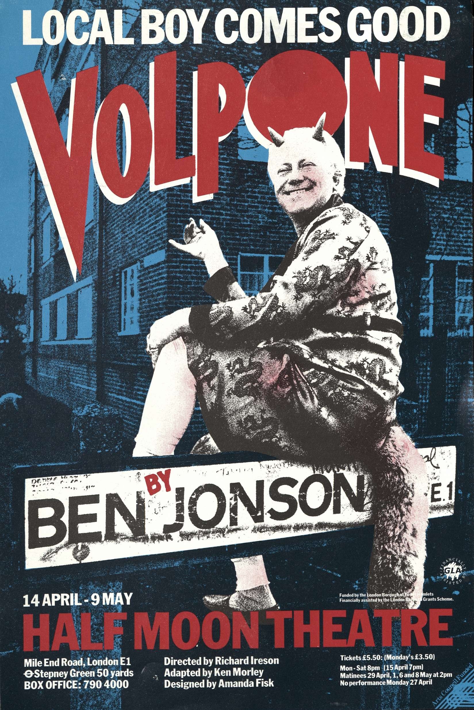 Volpone (1987) : Stages of Half Moon