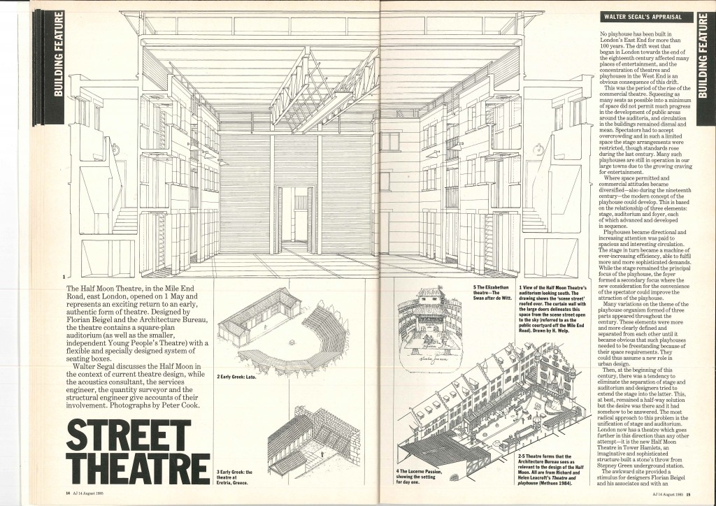 Florian Beigel : Stages of Half Moon