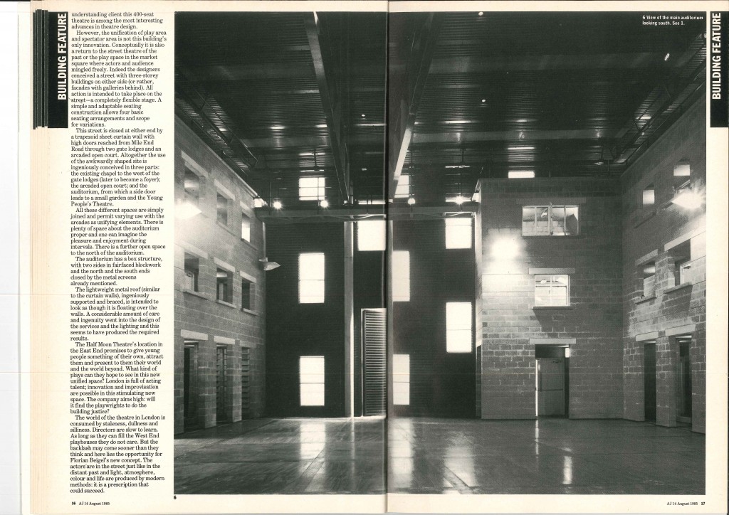 Florian Beigel : Stages of Half Moon